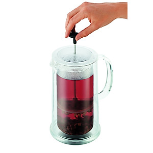 BODUM 1608-10 Thermia Double Wall Coffee and Tea Press, 12.6 x 17.9 x 23.8 cm,Transparent