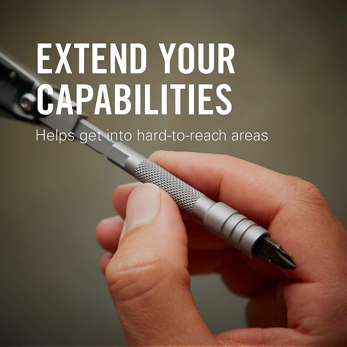 LEATHERMAN, Bit Driver Extender Add-on Accessory for Multi-Tools, Black