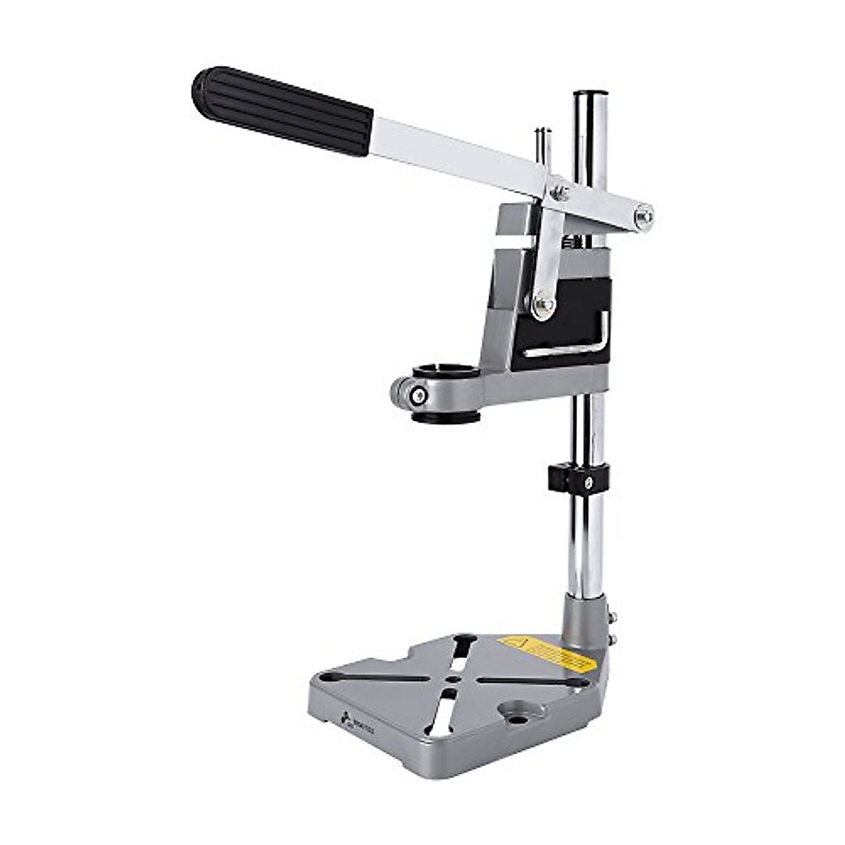 Benchtop Drill Press, Drill Workbench Repair Tool Clamp Universal Bench Clamp Drill Press Stand Workbench Repair Tool for Drilling Collet Workshop, Single Hole Aluminum Base
