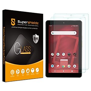 Supershieldz (2 Pack) Designed for Orbic Tab8 5G and Orbic Tab8 5G UW Tempered Glass Screen Protector, Anti Scratch, Bubble Free