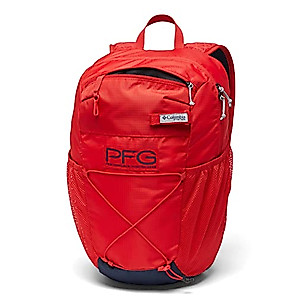 Columbia Unisex PFG Terminal Tackle 22L Backpack, Red Spark/Hooks, One Size