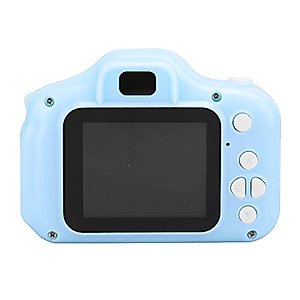 Portable Mini Children Camera 2.0in TFT Color Screen Kid Camera Gift, Children's Digital Camera Support Taking Photos, Recording Videos, 1080P HD Kid Digital Video Camera Toy (Blue)