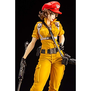 Kotobukiya GI Joe: Lady Jaye (Canary Ann Version) Bishoujo Statue, Multicolor