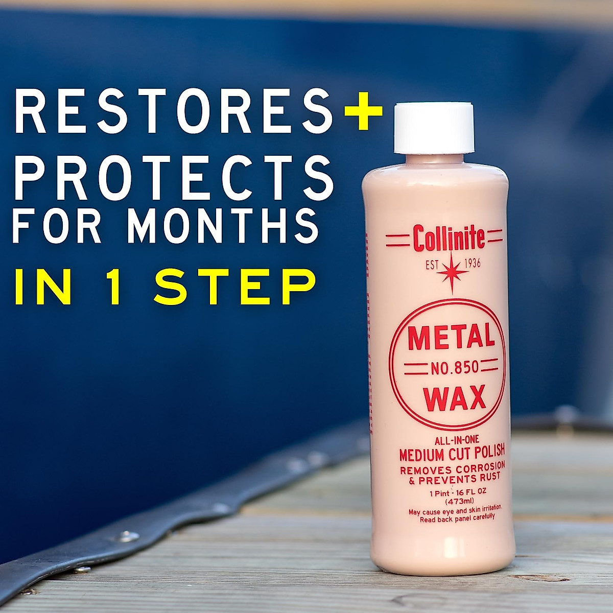 Collinite No. 850 Metal Wax, 16 Fl Oz - 1 Pack