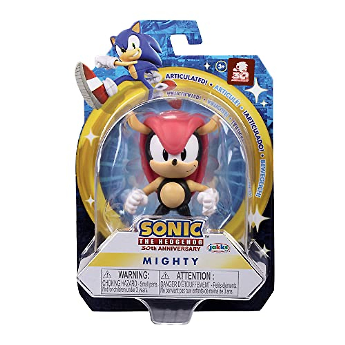 Sonic The Hedgehog 2.5-Inch Action Figure Classic Mighty Collectible Toy