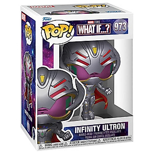 POP Marvel: What If? - Inifinity Ultron Funko Vinyl Figure (Bundled with Compatible Box Protector Case)