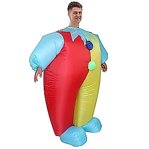 IRETG Inflatable Clown Costume for Adults