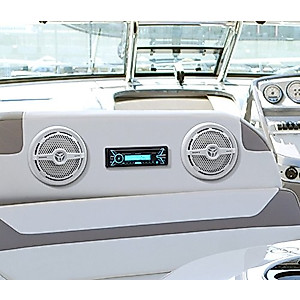 Sony XSMP1611 6.5-Inch Dual Cone Marine Speakers (White)