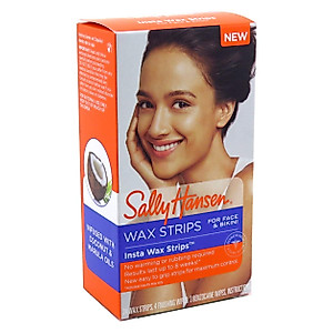 Sally Hansen Insta Wax Strips For Face & Bikini (2 Pack)