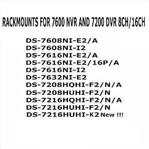 Heavy Duty Bracket Ear for HIKVISION RACKMOUNTS FIT 7600 NVR and 7200 DVR 8CH/16CH (not for 4CH)