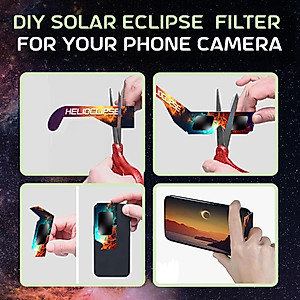 Solar Eclipse Glasses AAS Approved 2024 - [12 Pack] Trusted for Direct Solar Eclipse Viewing - ISO 12312-2 & CE Certified