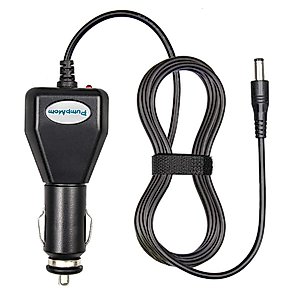 PumpMom 12 Volt Car Adapter for Motif Luna Breast Pumps, Replacement Vehicle Lighter Power Adapter Charger for Motif Luna(8 Ft Long Cord)