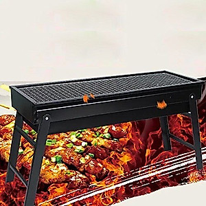 Charcoal Grill,Portable Barbecue Grill Folding BBQ Grill,Small Barbecue Grill,Outdoor Grill Tools for Camping Hiking Picnics Traveling 24''x13''x9''