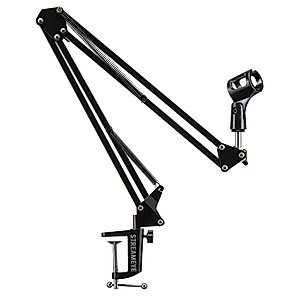 StreamEye BOOMARM1 Microphone Boom Arm for XLR Microphone with Detachable Mic Clip