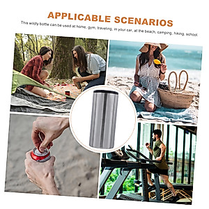 Alipis 1pc Vacuum Insulation Tank Beverages Water Bottle Convenient Bottle Cover Wine Chiller Beer Cooler for Cans Cola Insulated Mug Stylish Beer Bottle Cover Vacuum Cola Can