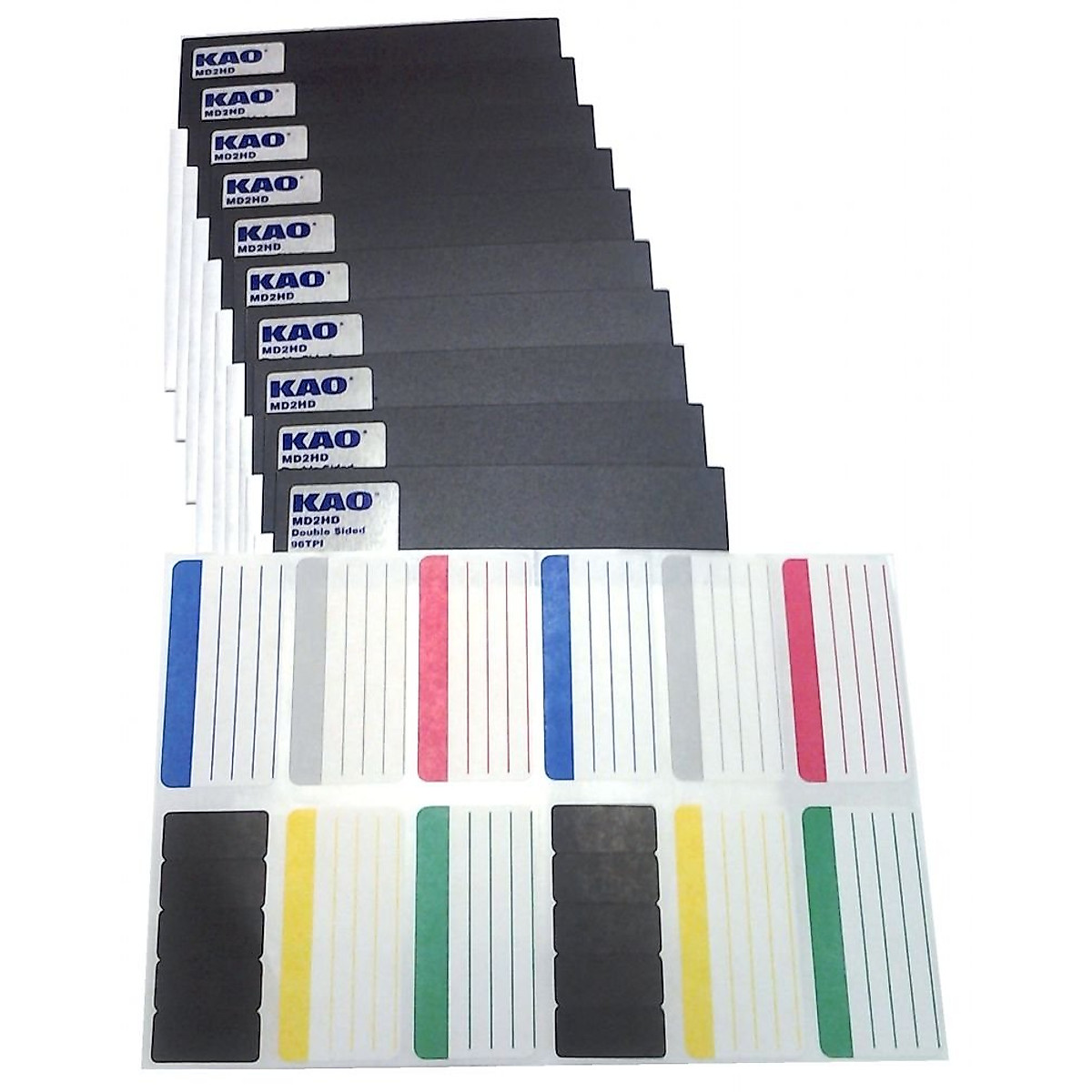 KAO MD2HD Double Sided Diskets Box of 10
