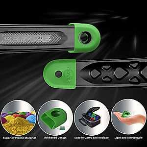 Racrank Crank Boot Protectors Combo Multiple Color, Bicycle Crank Arm Protectors, Universal Crank Boots for Mountain Bike Road Bike, Pack of 10