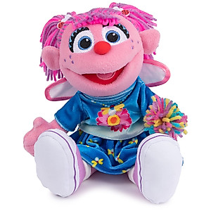 GUND Sesame Street Official Abby Cadabby Muppet Plush, Premium Plush Toy for Ages 1 & Up, Pink/Blue, 11”