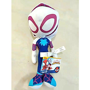 Spidey and His Amazing Friends Ghost Spider Miles Morales Plush Figure Marvel Toy Gift (Ghost Spider)
