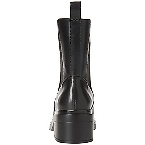 Amazon Essentials Women's Chunky Sole Chelsea Boot, Black, 8