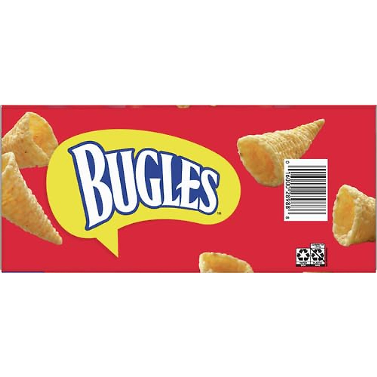 Bugles Crispy Corn Snacks, Original Flavor, Snack Bag, 8.75 oz