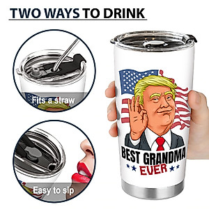 Gifts for Grandma from Grandchildren - Great Grandma Gifts - Grandma Christmas Gifts - Christmas Gifts for Grandma - Grandma Birthday Gifts for Grandma, Grandma Gift Ideas - Grandma Tumbler 20Oz