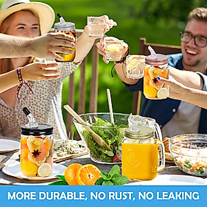 Moonshine Lid,Mason Jar Pour Spouts Lids fit 2.75 Inch Regular Mouth American Glass Jar,Acrylic Liquor Pouring Lid, Dust Proof Cover,Free Flow,NO GLASS JAR QurHapzy（4pack Black)