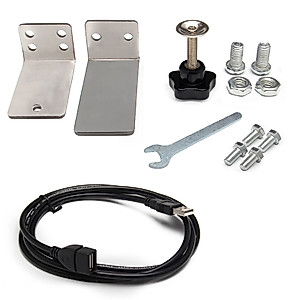 YESHMA Clamp Compatible with USB Handbrake Clamp PC for Racing Games Compatible With G25/27/29 G920 T500 T300 G923(Clamp)