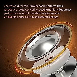 Letshuoer DZ4 in Ear Monitor Headphones, 3DD+1PR Driver HiFi IEM Earphones, Wired Earbuds with Alloy Faceplace Detachable Silver-Plated Cable for AudiophileSingers Musician DJ Stage