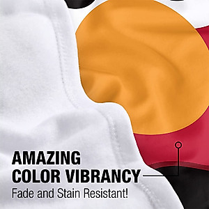 LOGOVISION Sesame Street Lightweight Baby Blanket, 30"X40", Elmo Face Unisex for Infants Girls & Boys