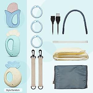 Fandiar Diaper Bag with Changing Station, Diaper Bags for Baby Girl Boy Multi-Function Travel Portable Bassinet Backpack Mommy Bag, Large Capacity, Water Resistant and Stylish