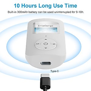 Bluetooth 5.0 Transmitter and Receiver 3 in 1, Dual Pairing Bluetooth Audio Transmitter Receiver Wireless Adapter with LCD Display 3.5mm AUX Stereo Output for TV, PC, Car, Headset, Earbud