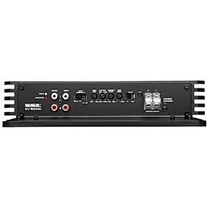 Sound Storm Laboratories EV4000D Class D Monoblock Car Audio Amplifier – 4000 High Output, 1 Ohm, Low Pass Crossover, Hook Up to Subwoofer for Bass