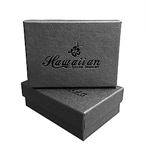 Hawaiian Silver Jewelry Hoop Earrings for Women – Premium 2 x 10mm Sterling Silver Earrings – Extra Small Hoop Earrings with Simple Elegant Design – Includes Jewelry Box and Pouch