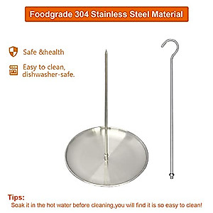 Upgraded Vertical Skewer Al Pastor Skewer, BBQ Poultry Turkey Hanger Chicken Rack Shawerma Brazilian Skewer Hack Stand for Grill Meat Spit Stainless Steel (with 1 Base,3 Skewers and 2 Chicken Hangers)