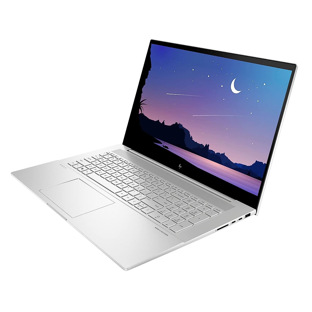 HP Envy Laptop, 17.3“ FHD Touchscreen Display, Intel Core i7-1260P Processor, 16GB RAM, 1TB SSD, Backlit Keyboard, SD Card Reader, HDMI, Wi-Fi 6, Windows 11 Home, Silver
