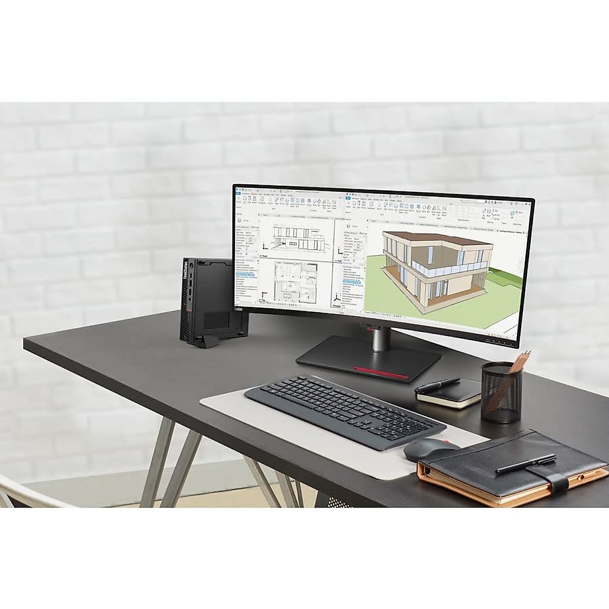 Lenovo ThinkStation P360 30FA001FUS Workstation - 1 x Intel Core i9 Hexadeca-core (16 Core) i9-12900T 12th Gen 1.40 GHz - 32 GB DDR5 SDRAM RAM - 1 TB SSD - Tiny - Black - Intel Q670 Chip - Windows 11