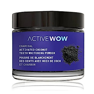 Active Wow Teeth Whitening Charcoal Powder Natural