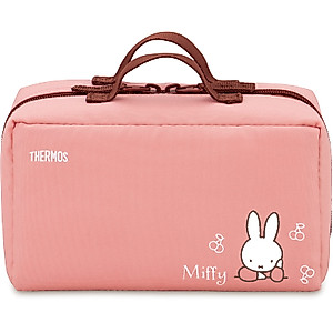 Thermos DBQ-255B LP Insulated Lunch Box, Approx. 0.6 Cups, Miffy Light Pink