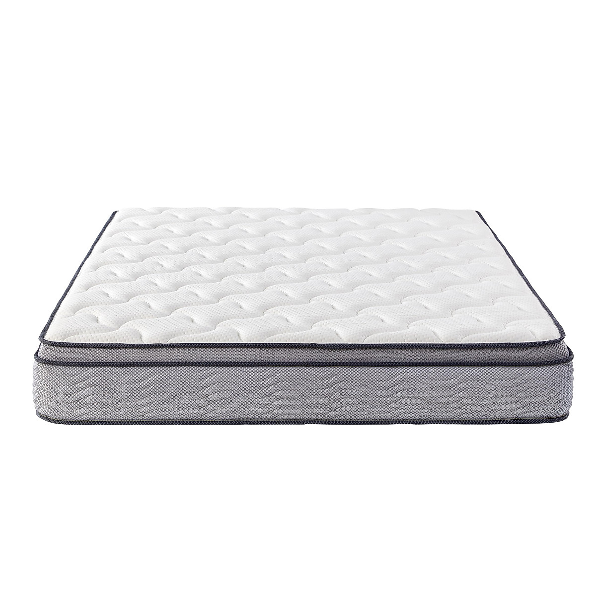 restologie Sigma 10 inch Hybrid Mattress/Made in America/Pocket Coils & Memory Foam for Cooling and Comfort/Reinforced Edge Support/Mattress in a Box/Firm Tight Top (Queen (U.S. Standard))