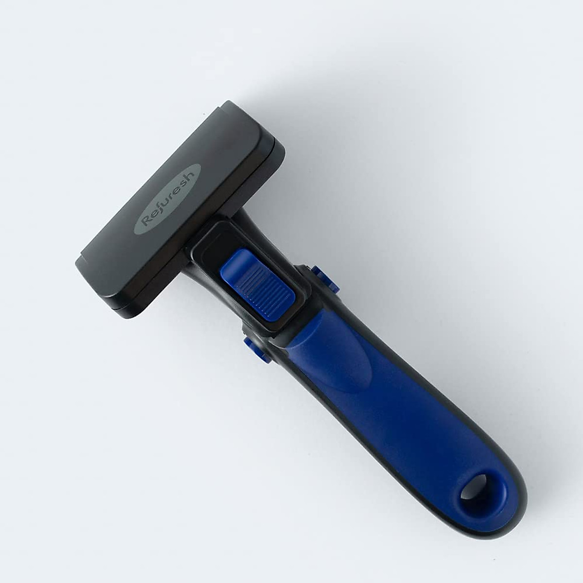 Refuresh Deshedding Brush for Dogs & Cats - Medium & Blue, Long Hair Grooming Tool, Dog Deshedding Brush, Cat Deshedding Brush, Lightweight Deshedding Tool for Shedding Control. Pet Deshedder