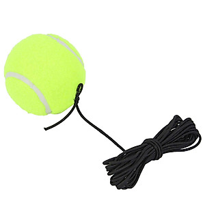 Fabater with 4M Rubber Rope Tennis Ball Single Practice, Sturdy Tennis Training Ball, for Beginners Indoor and Outdoor