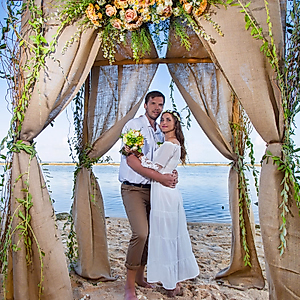 4 Roll Burlap Aisle Runner for Wedding Natural Burlap Rustic Jute Wedding Runway Carpet for Ceremony Outdoor Beach Garden Church Reception Craft Decorations 40 in X15 ft