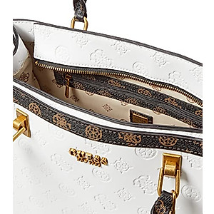 Guess ABEY PB855823 shopper bag white logo, White