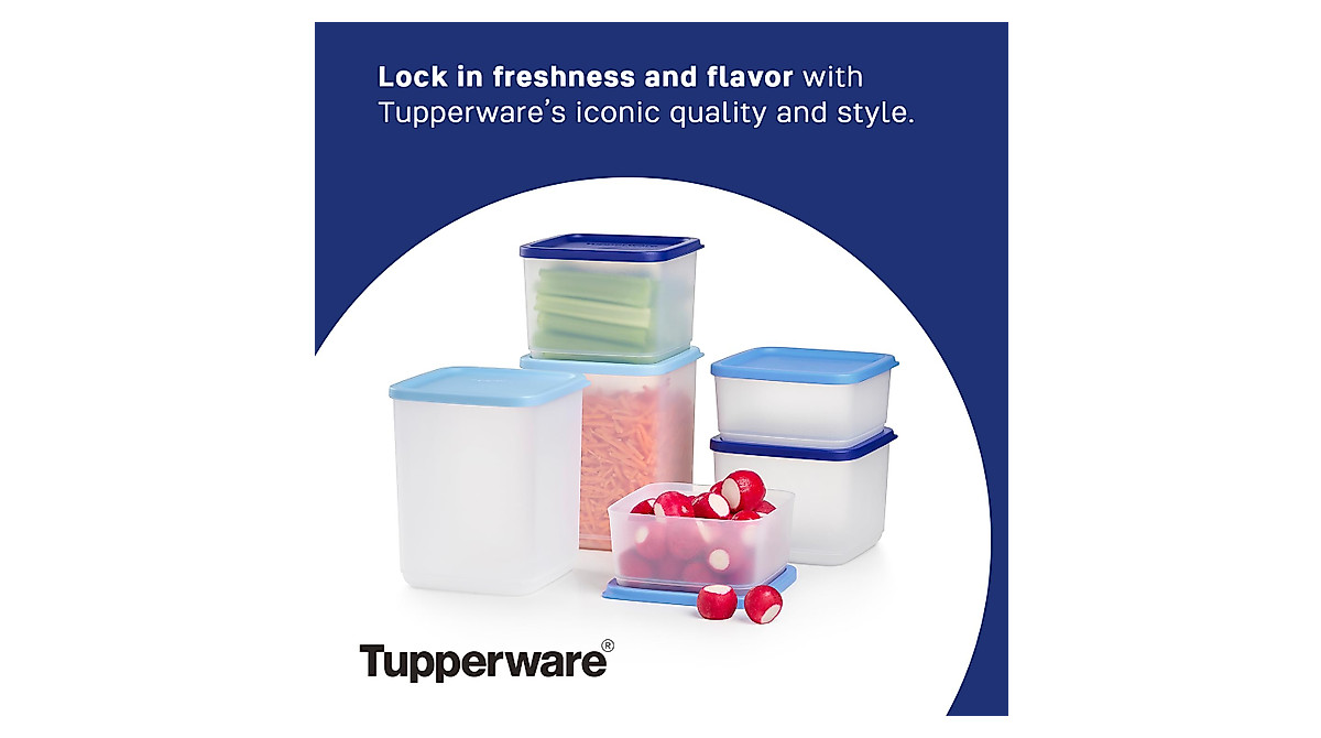 Tupperware Stacking Storage Set - BPA Free & Dishwasher Safe