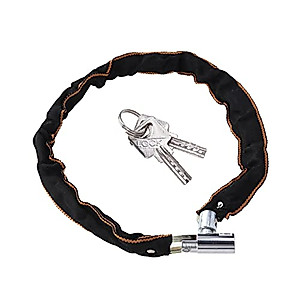 TOKIDNY for Cycling Braided Stainless Steel Heavy Lock Black Cm Outdoor Duty Cable Security