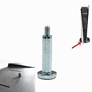 LICHIFIT 2pcs Sturdy Game Console Base Fixing Screws for PS5 Game Machine Replacement Vertical Stand Bottom Screws Repair Kit
