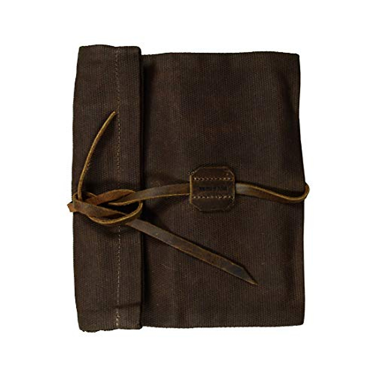 Hide & Drink, Survival Roll Top Pouch, Multipurpose Bag, Lightweight Case, Outdoor Accessories, Classic Traveling & Camping Essentials, Waxed Canvas, Handmade (Honey Bourbon)