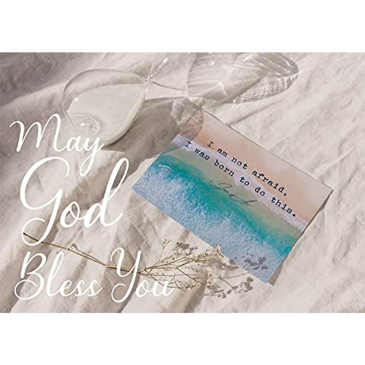 St Joan of Arc 11x14 Gallery Style Print by Soul Sunshine | Unframed 'Go Forward' Bible Verses Wall Decor Poster Prints | Rustic Wall Decor, Blue Lion, Home Wall Decor | Home Decoration