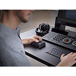Upgraded Tourbox NEO Photo and Video Editing Console, Advanced controller with customized creative inputs to simplify and optimize the Adobe Photoshop, Adobe Lightroom, SAI, Premiere, and more (Black)